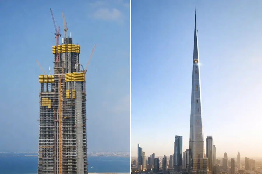 Jeddah Tower in Saudi Arabia poised to overtake Burj Khalifa as world’s ...
