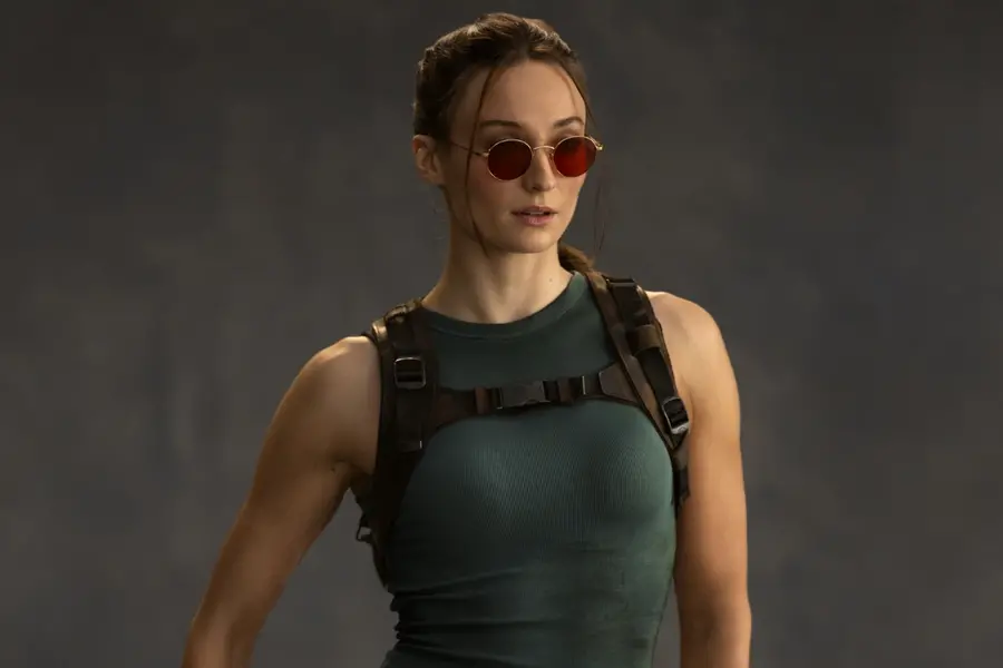 Sophie Turner is Lara Croft: Amazon debuts first look as Tomb Raider ...