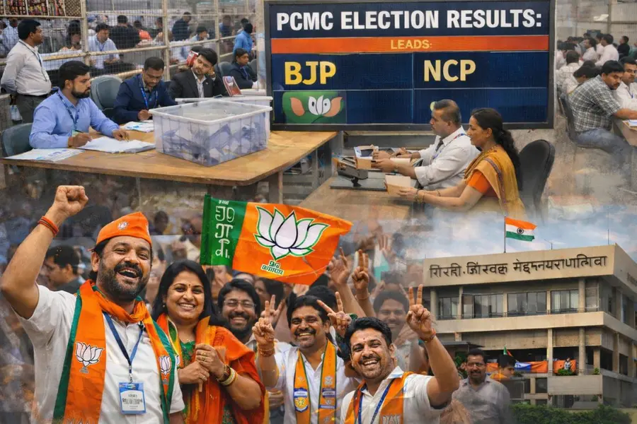 PCMC Election results: BJP surges ahead as counting progresses in ...