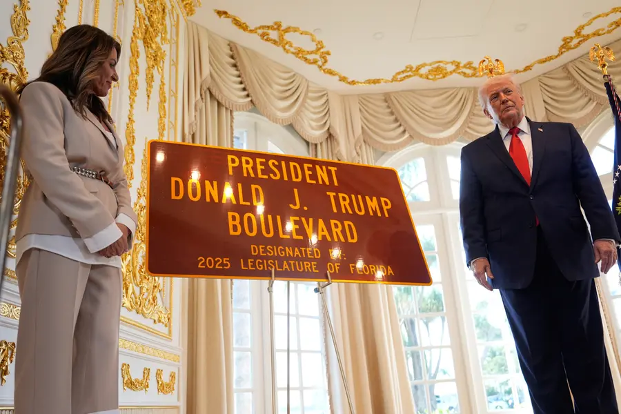 I’ll remember this for life: Trump after Florida road renamed ...