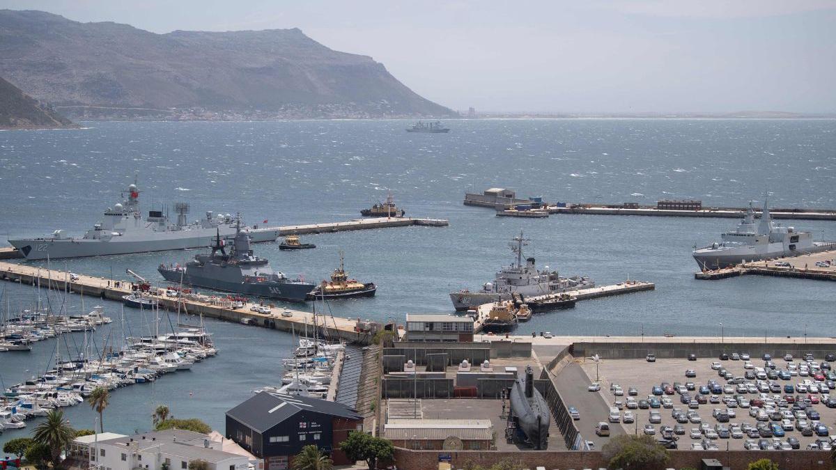 India did not participate in BRICS naval exercise in Cape Town, MEA ...