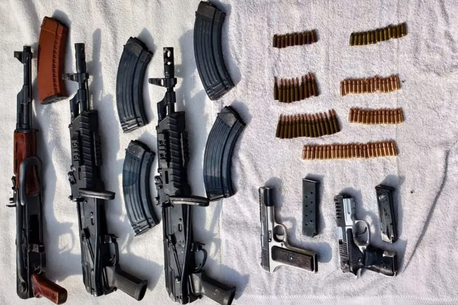 Arms haul in Punjab: 3 AK-47 rifles, 2 pistols, magazines and ...