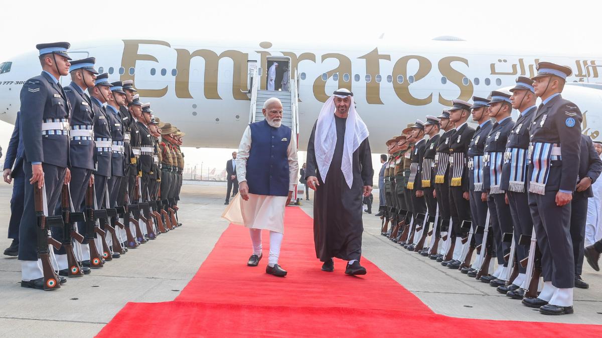 UAE President Mohamed bin Zayed arrives in India, set to hold talks ...