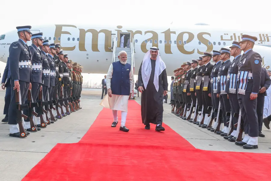 UAE President Mohamed bin Zayed arrives in India, set to hold talks ...