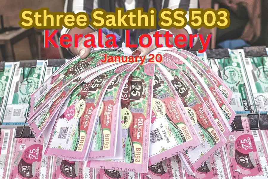 Kerala Lottery Sthree Sakthi SS 503 results (January 20): ₹1 crore ...