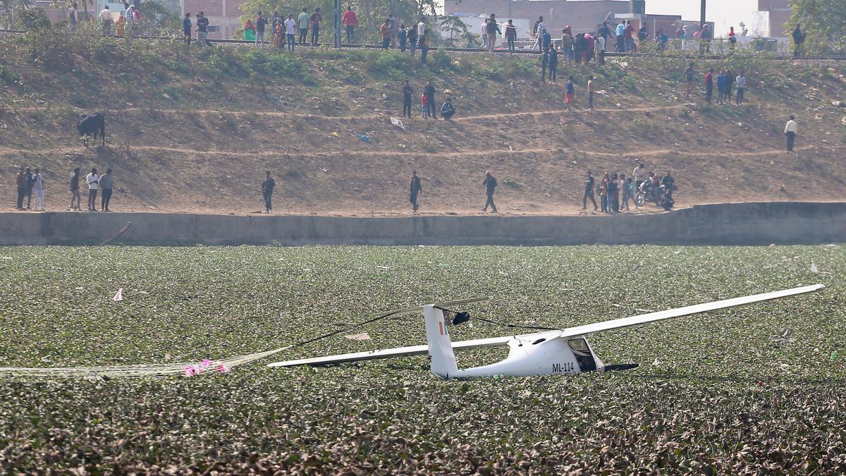IAF aircraft crashes in Prayagraj during training sortie; Both pilots ...