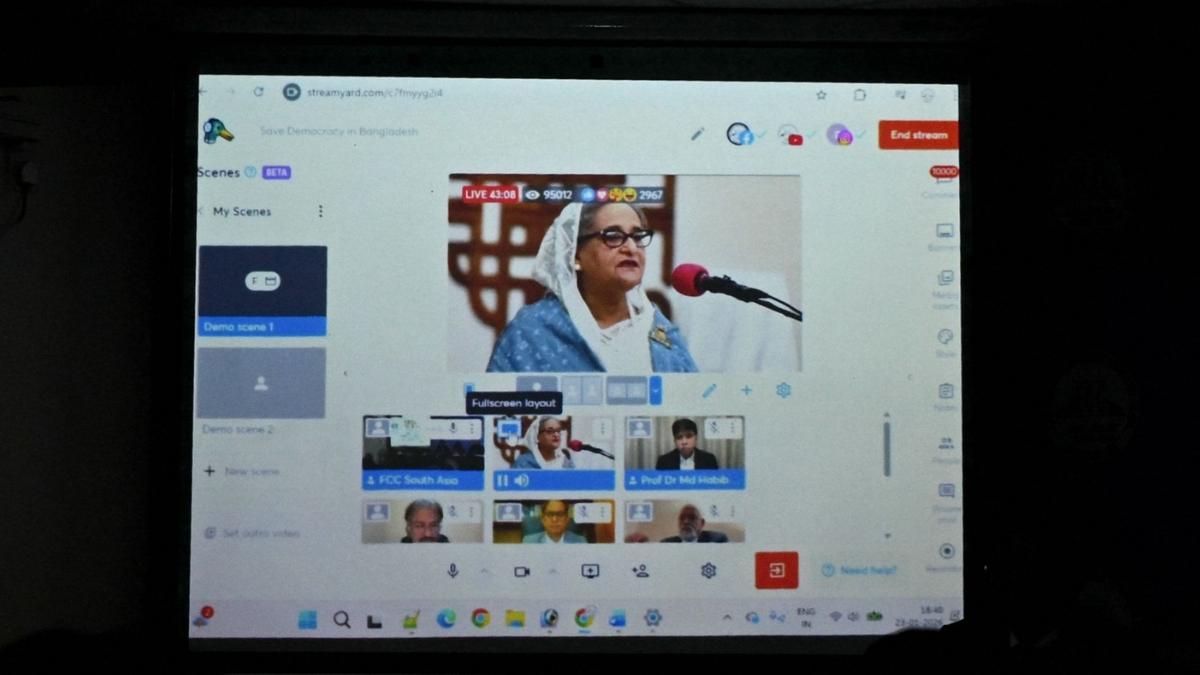 ‘Murderous fascist’: Sheikh Hasina brands Muhammad Yunus a traitor ...