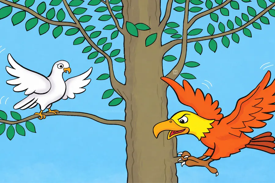 Pinu The Proud Pigeon Learns a Lesson from Cheel the eagle | Mathrubhumi