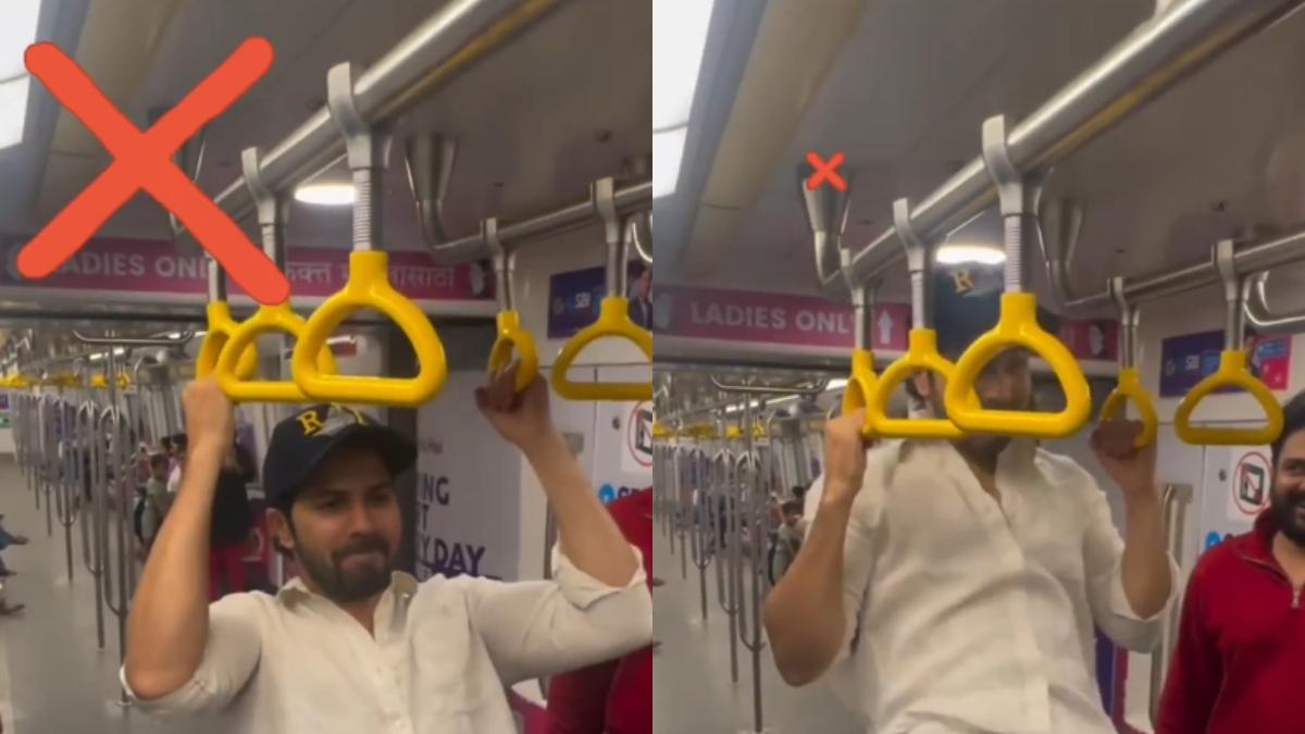 Varun Dhawan draws Mumbai Metro ire over viral pull-up video ...