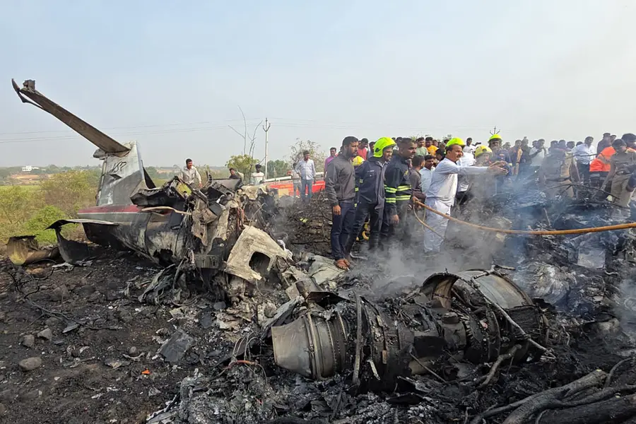Ajit Pawar aircraft tragedy: AAIB probes crash, IAF assists with Air ...