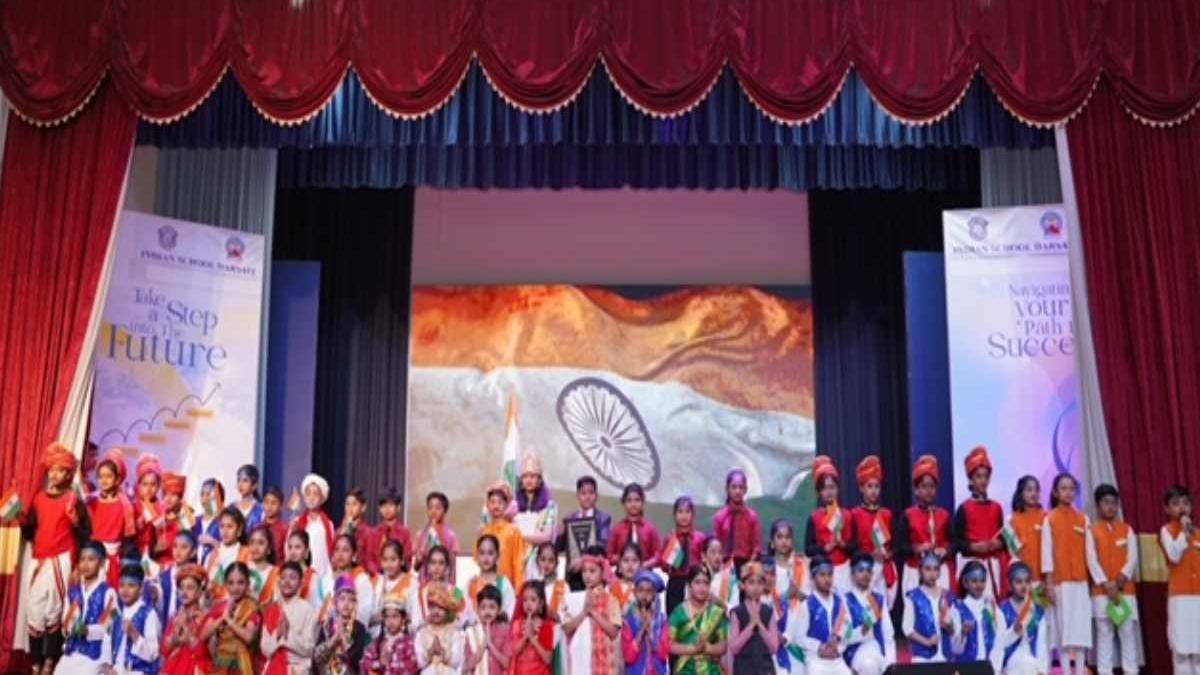 ഇന്ത്യൻ സ്‌കൂൾ ദാർസൈറ്റിൽ 77-ാം റിപ്പബ്ലിക് ദിനാഘോഷം സംഘടിപ്പിച്ചു