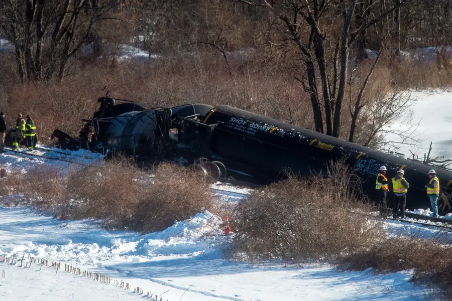 Freight train carrying hazardous materials derails in US Connecticut ...