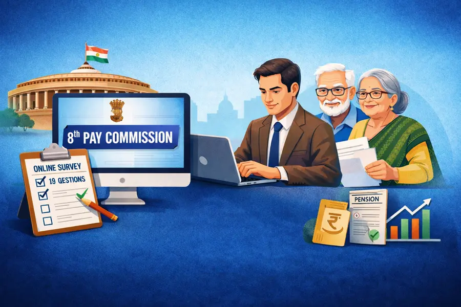 8th Pay Commission website launched: Know how central government staff ...