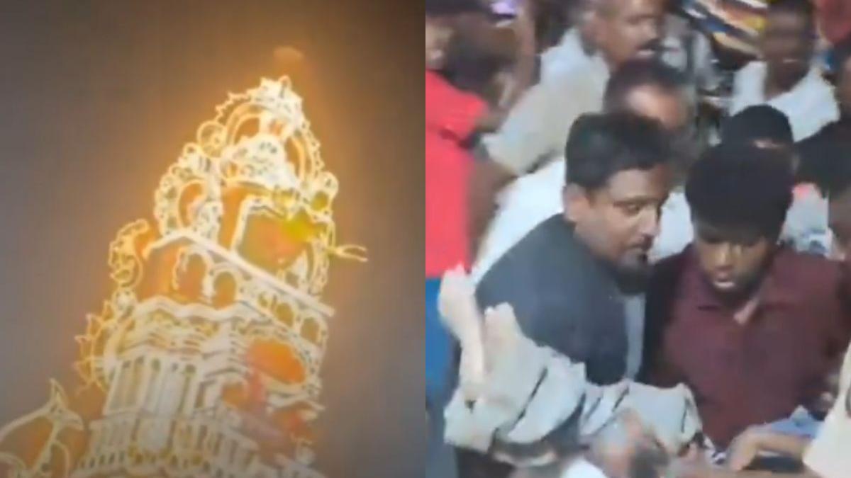 Vellore temple chariot accident: Seven injured after 60-foot chariot ...