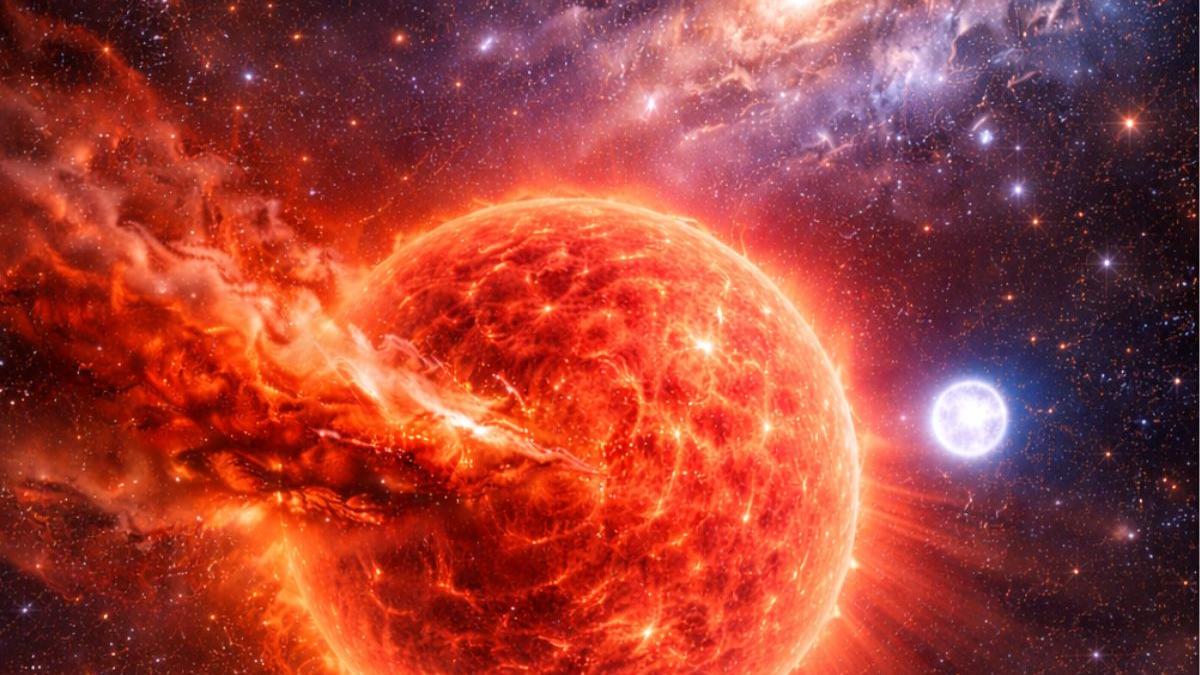 Beyond our galaxy: WOH G64's surprising stellar metamorphosis offers ...