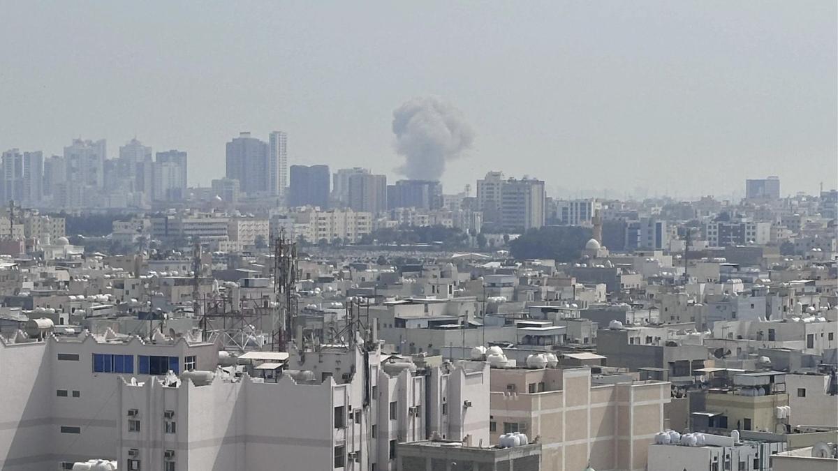 Explosions in Bahrain, Iran missile intercepted over Qatar amid US ...