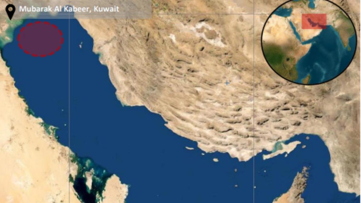 Tanker explosion in Kuwait: UKMTO reports blast, oil spill near Mubarak ...