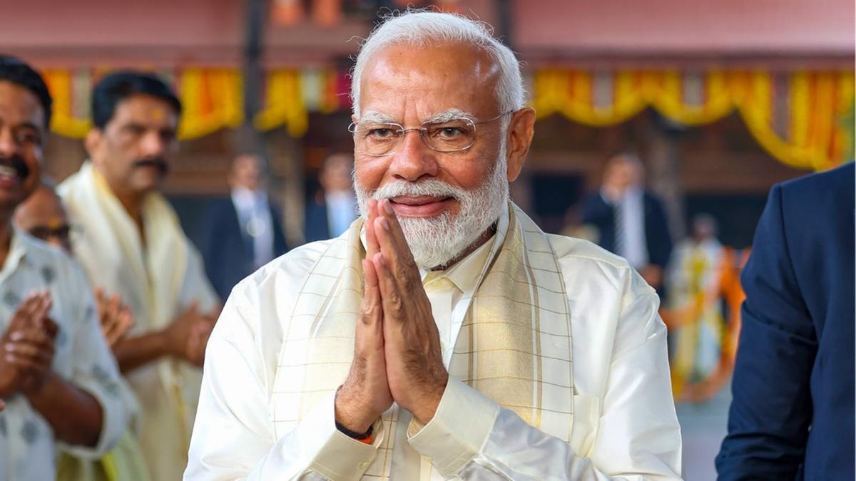 PM Modi in kerala: Launching ₹10,800 Crore Projects, NDA election ...