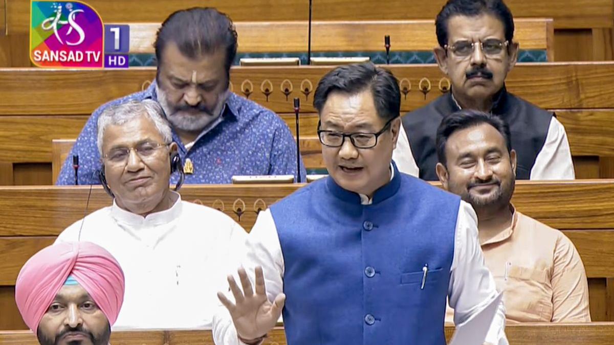 Kiren Rijiju revives Rahul Gandhi’s ‘hug and wink’ moment in LS amid Om ...