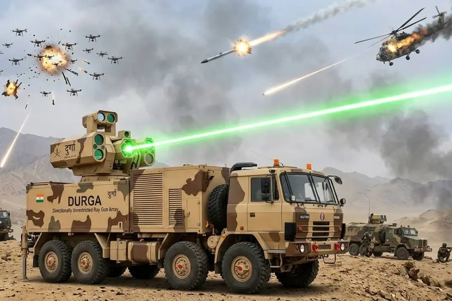 India's DURGA-II Laser Weapon: Revolutionizing Air Defense Against ...