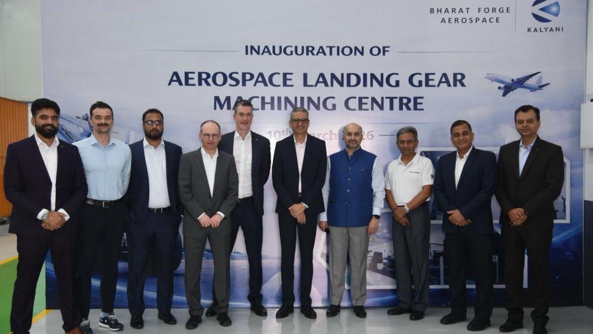 Bharat Forge inaugurates aircraft landing gear machining facility in ...