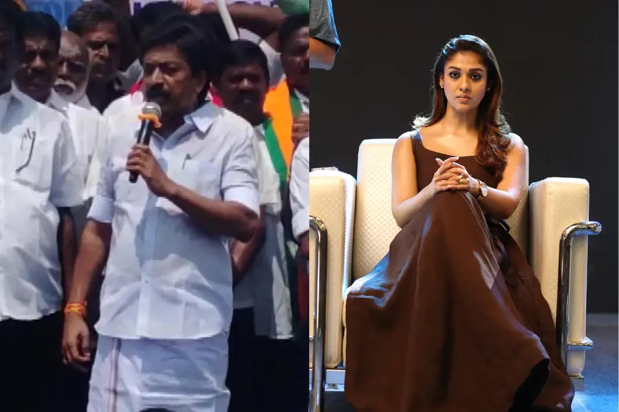 AIADMK MP CV Shanmugam’s remarks on Nayanthara spark row; Congress, DMK ...