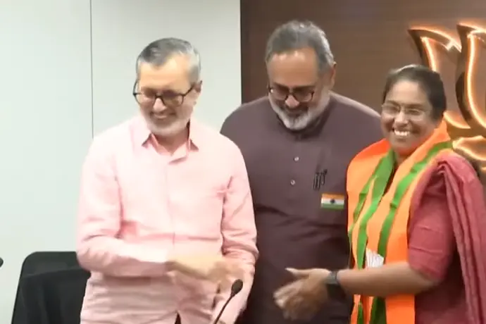 CPM leader Smitha Sundaresan joins BJP, cites ‘erosion of values ...