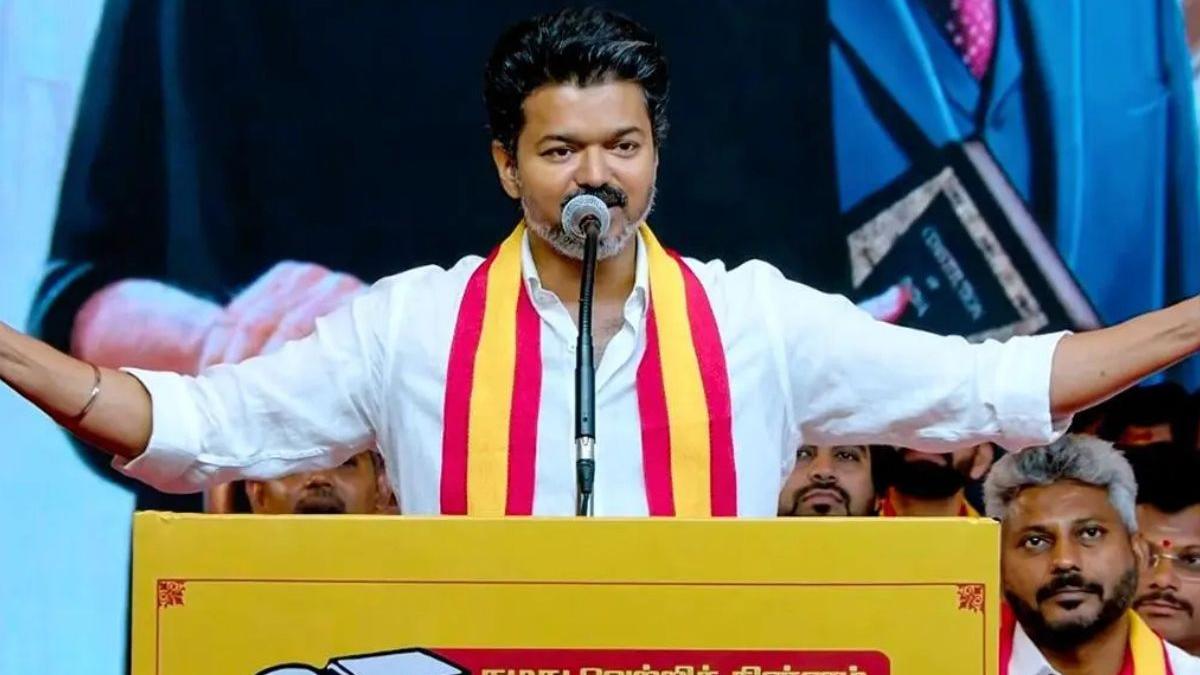 TVK chief Vijay files nomination from Perambur, set for two-seat debut ...