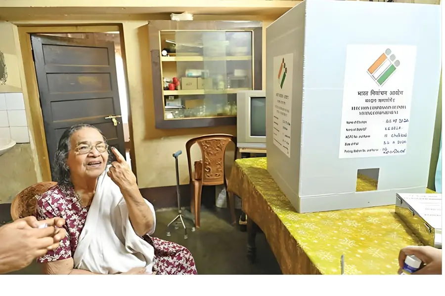 Record turnout: Thousands participate in Kerala’s home voting drive on ...