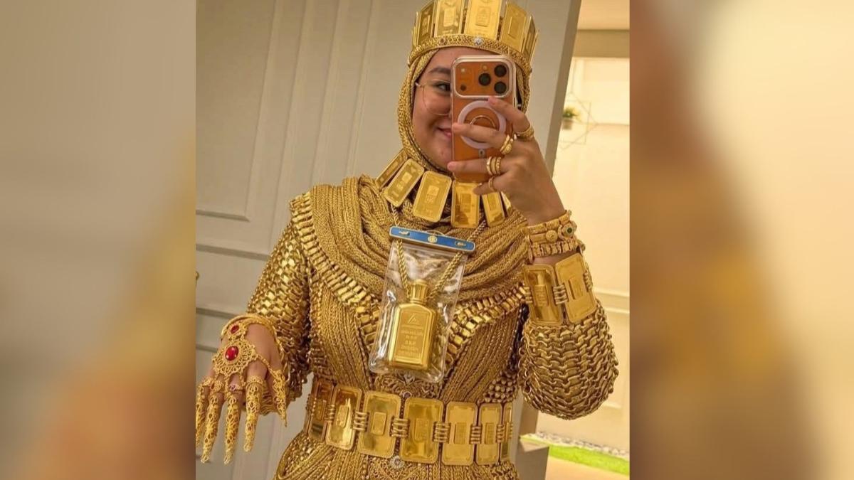Dubai gold bride viral video sparks debate over real gold vs illusion ...