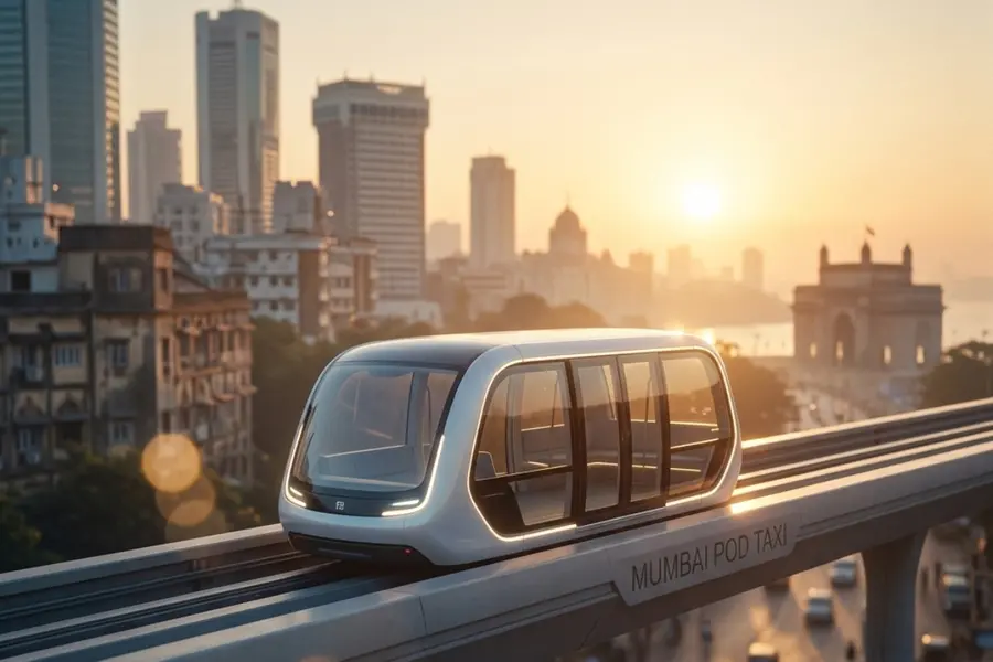 Mumbai to get driverless pod taxis in BKC to ease last-mile congestion ...