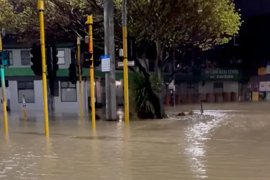 New Zealand floods: Wellington emergency declared after record rain ...