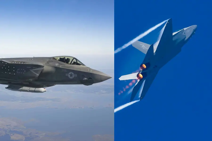 J-35 Blue Shark vs F-35C: China’s new stealth jet enters global ...