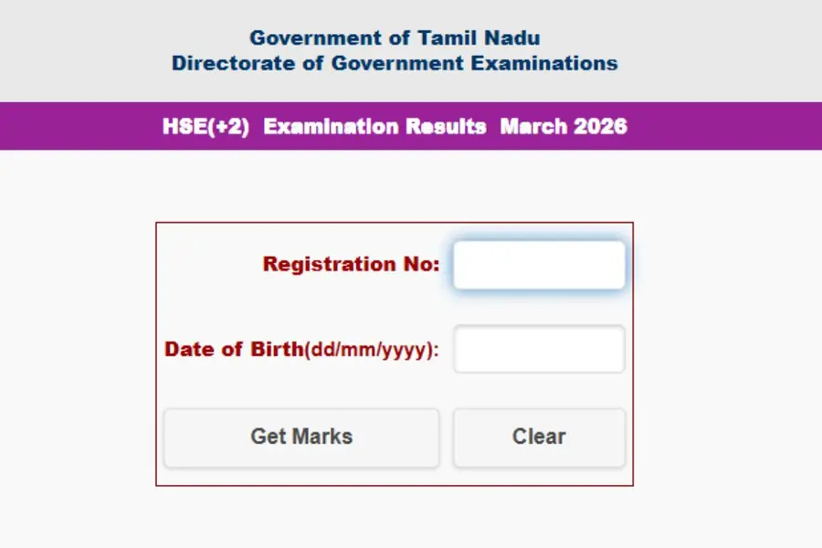TN HSE Plus 2 Result 2026 OUT; Direct link to check Tamil Nadu Class 12 ...