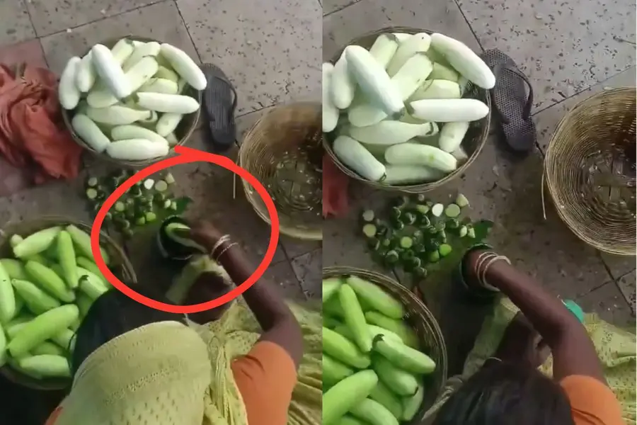 Shocking viral clip: Cucumbers allegedly dyed bright green at Bihar ...