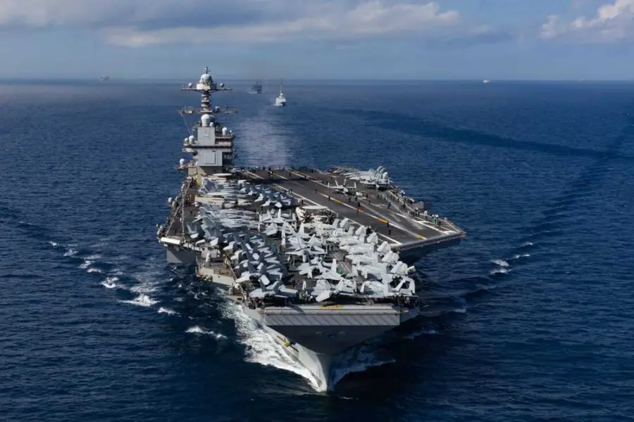 World's Largest Aircraft Carrier USS Gerald R. Ford Sails Home After ...