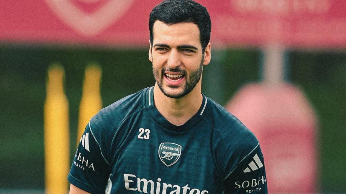 Huge Arsenal Boost: Mikel Merino Returns to Training Ahead of Champions ...