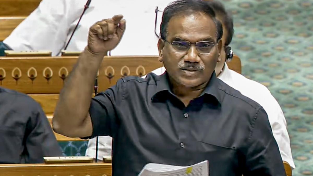 What is A Raja’s ‘bent coconut tree’ remark that sparked a TVK-DMK row ...
