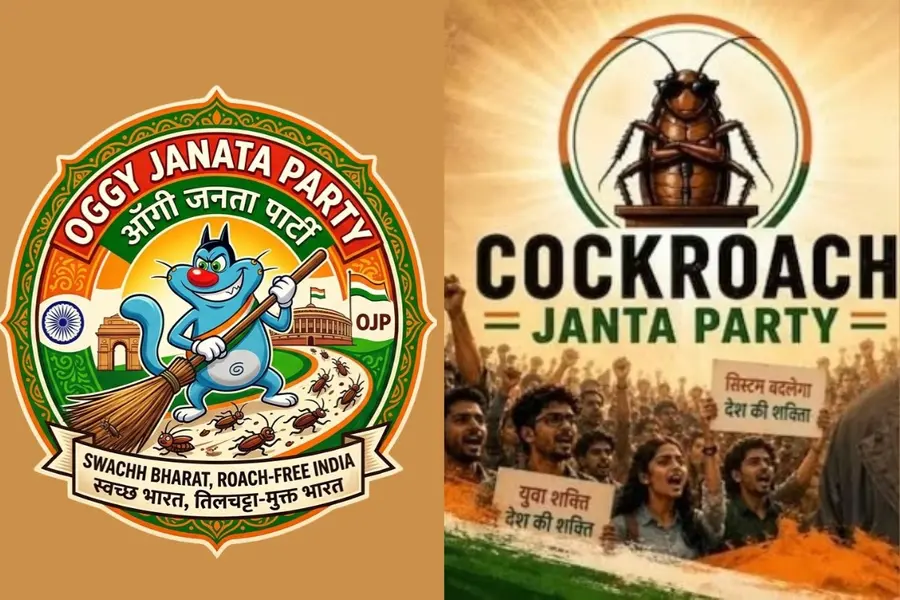 Oggy Janata Party Counters Viral Cockroach Janta Party, Sparks Online ...