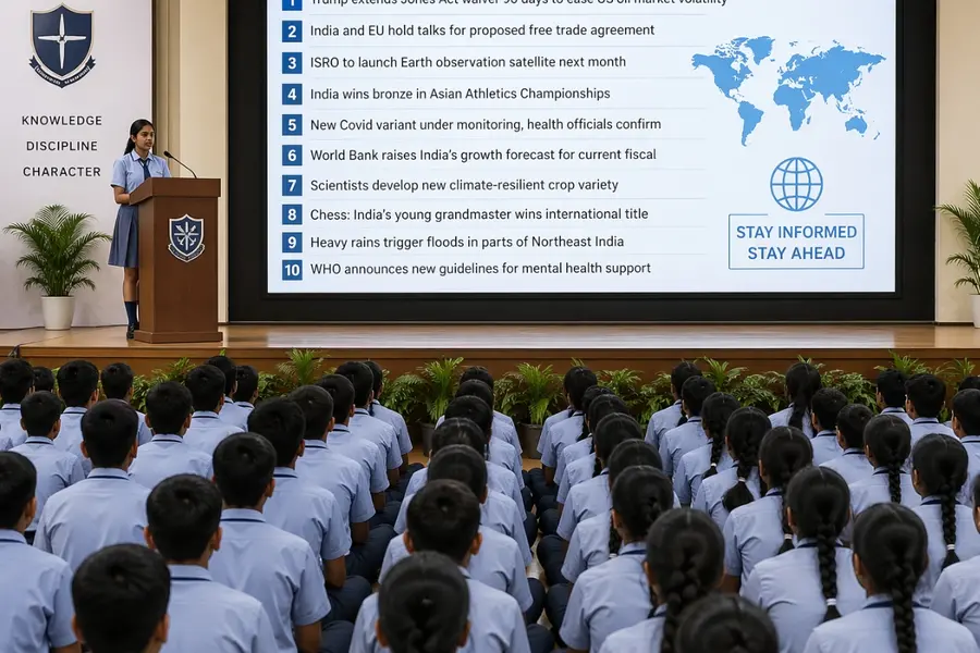 School assembly headlines for June 03, 2026: Top national ...