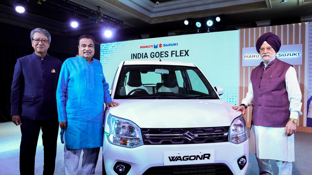 Maruti flex-fuel WagonR launched: India's first passenger car that runs ...