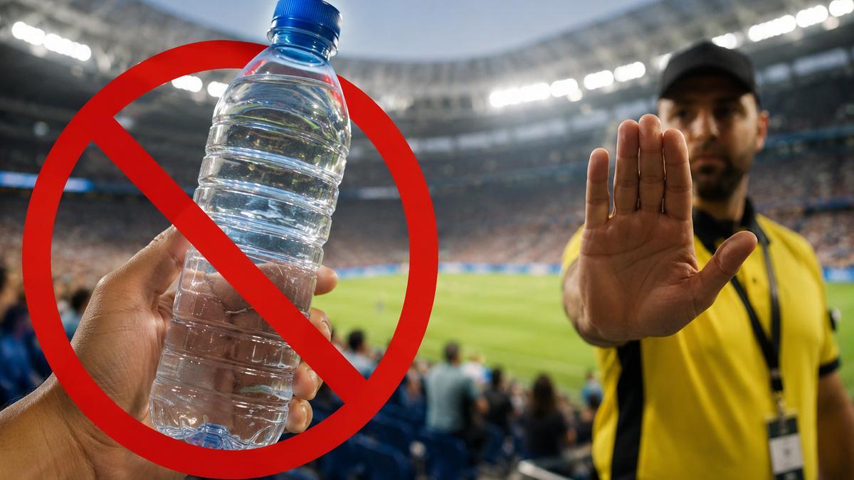 FIFA bans reusable water bottles at 2026 World Cup stadiums ...