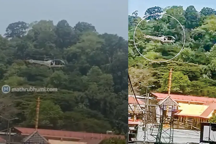 ശബരിമല സുരക്ഷാ വീഴ്ച: കോസ്റ്റ് ഗാർഡ് ഹെലികോപ്റ്റർ കേസിൽ അന്വേഷണം ...