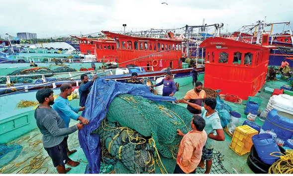 Tamil Nadu fiber boats arrive in Kerala ahead of trawling ban | News ...