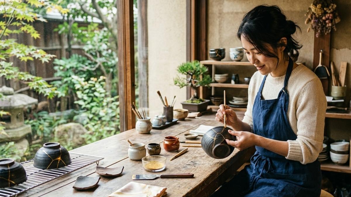 What Is Kintsugi? How To Repair Broken Pottery Using The Japanese Art ...