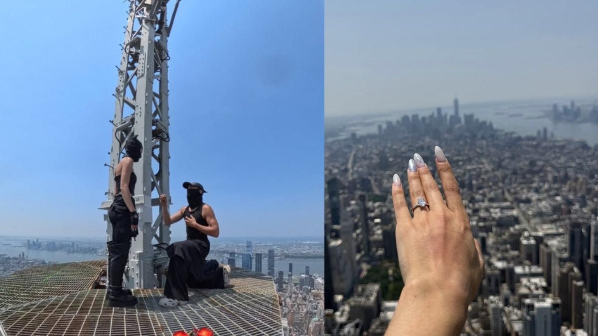 Netflix Skywalkers Couple Arrested After Empire State Building Proposal ...